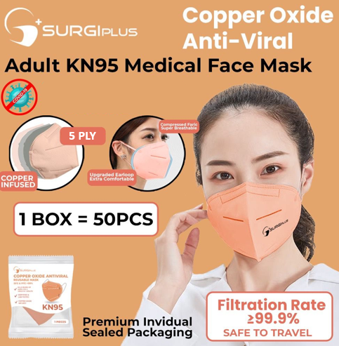Surgiplus Medical Grade Adult Copper Oxide Individual Seal Packaging ...