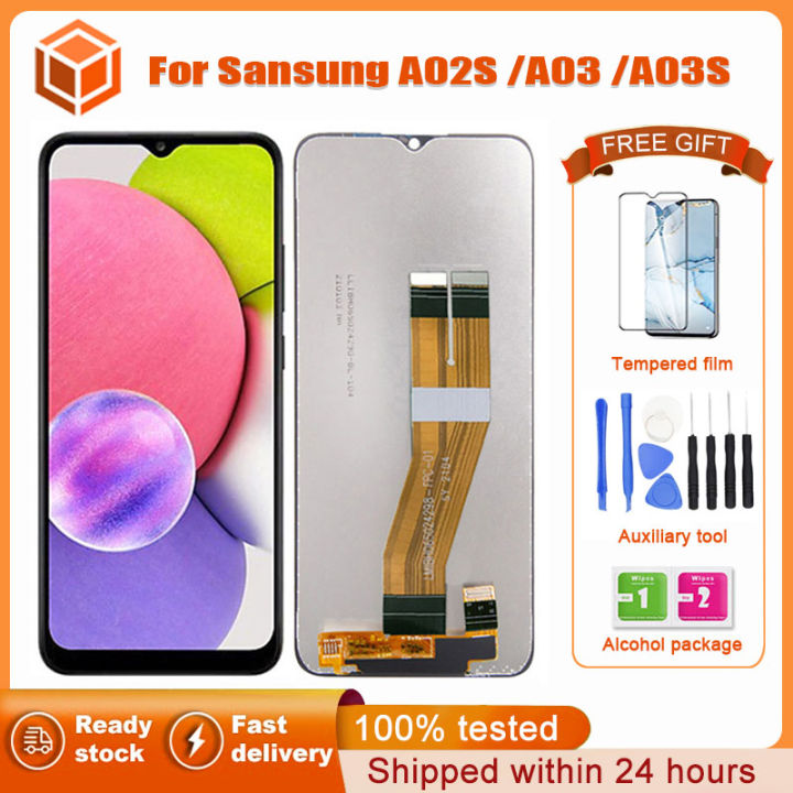 Shining Original For Samsung Galaxy A02s A03 LCD Touch Screen Display Digitizer Assembly ...