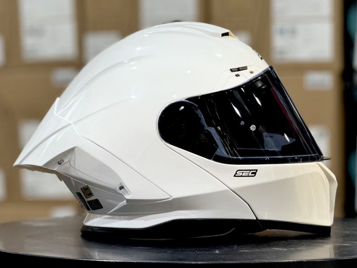 SEC Focus Modular Dual Visor Helmet With Free Extra Clear Visor | Lazada PH