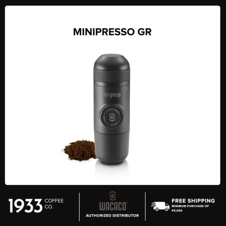 Wacaco Minipresso GR | Portable Espresso Coffee Machine | Lazada PH
