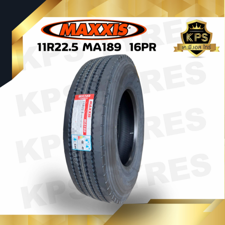 11R22.5 16PR ยี่ห้อ MAXXIS รุ่น MA189 ยางรถบรรทุกเรเดียล | Lazada.co.th