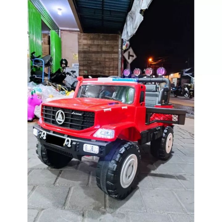 MOBIL AKI ANAK JEEP BUGGY HUNTER UKURAN JUMBO 4 DINAMO AKI 12 VOLT ADA ...