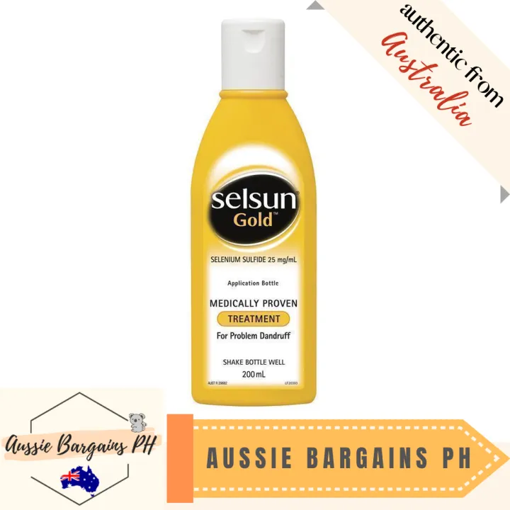 Selsun Gold Anti Dandruff Shampoo Treatment 200mL | Lazada PH