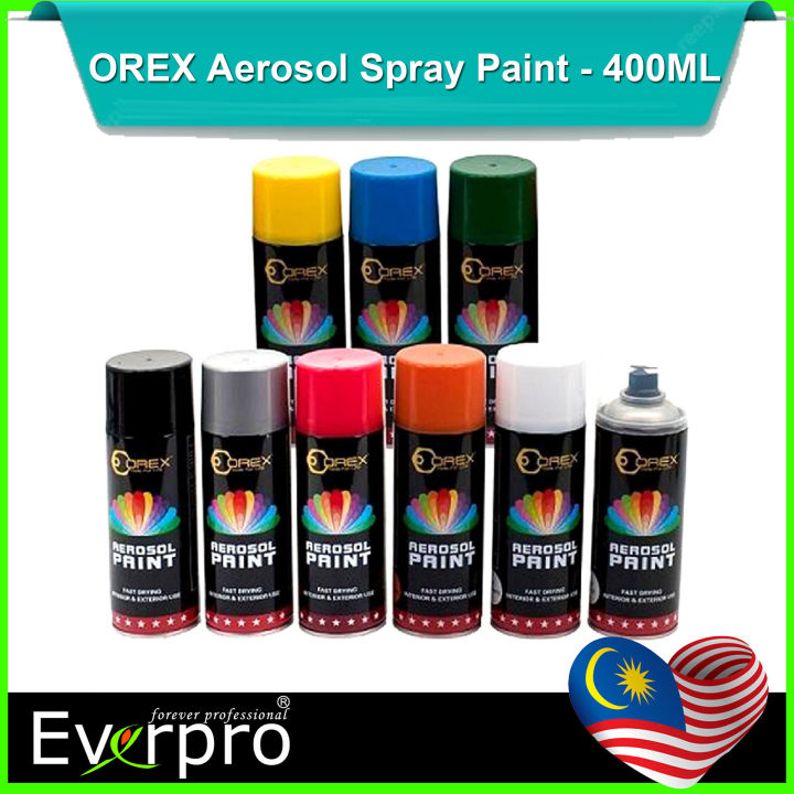 OREX Aerosol Spray Paint 400ML | Lazada