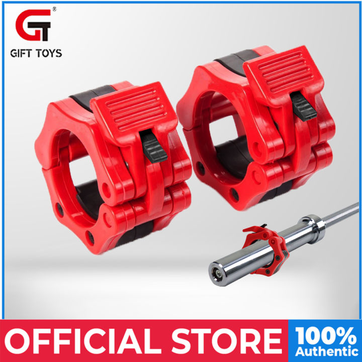 GT Pair Set Exercise Barbell Collars/Barbell Lock 50 mm Olympic ...
