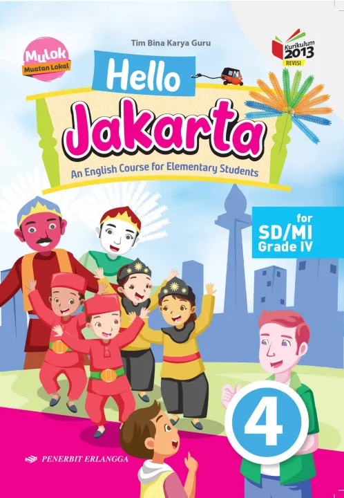 Buku Hello jakarta kelas 4 SD k13 Original penerbit erlangga | Lazada ...