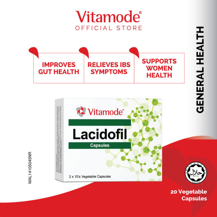 VITAMODE Lacidofil Capsules [Digestive] | Lazada