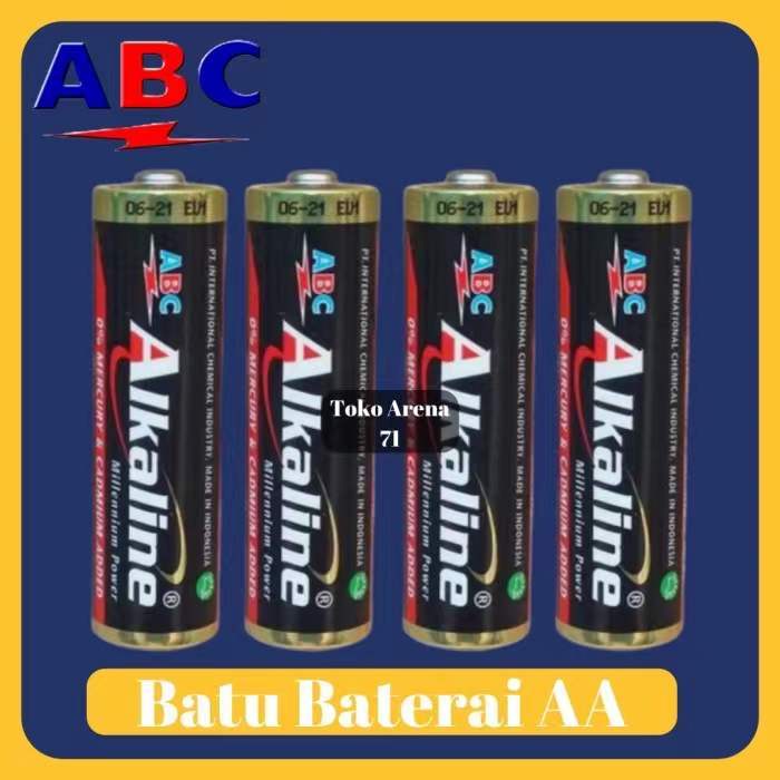 Baterai ABC Alkaline AA || Battery ABC Alkaline AA (Satuan) | Lazada ...