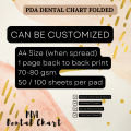 Welcome PDA Dental Chart ( 50 100 leaves | A4 Size | 70gsm ) | Lazada PH