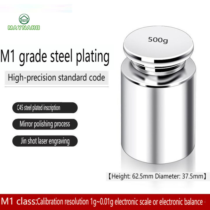 Calibration Weights, Scale Weight Set 5g 10g 20g 50g 100g, Steel chrome ...