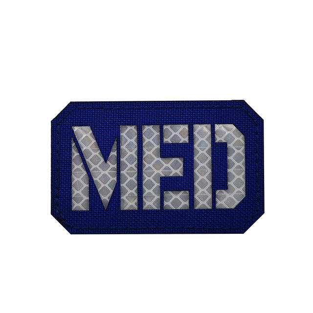MED Reflective Fabric MEDIC Doctor Rescue Armband Badge Laser Cut Night ...