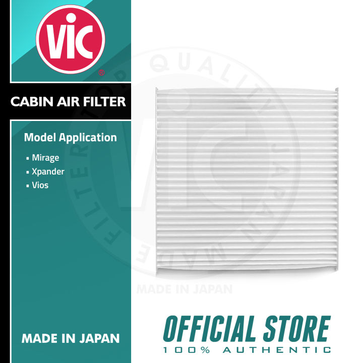 RoadFit VIC Cabin Air Filter AC-304E for Mitsubishi Mirage, Xpander ...