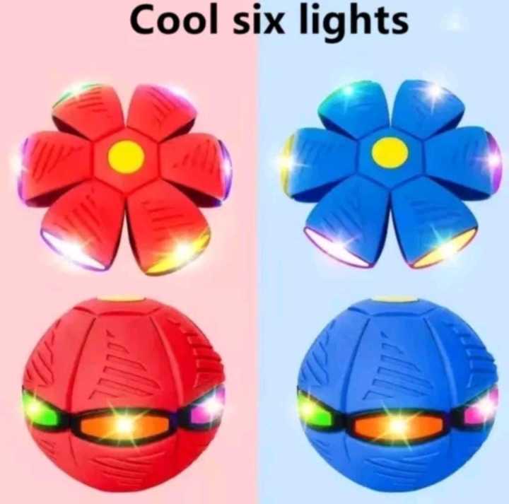 Mainan Anak Flat Magic Ball Bola Ufo Terbang Injak Lempar / Mainan Anak ...