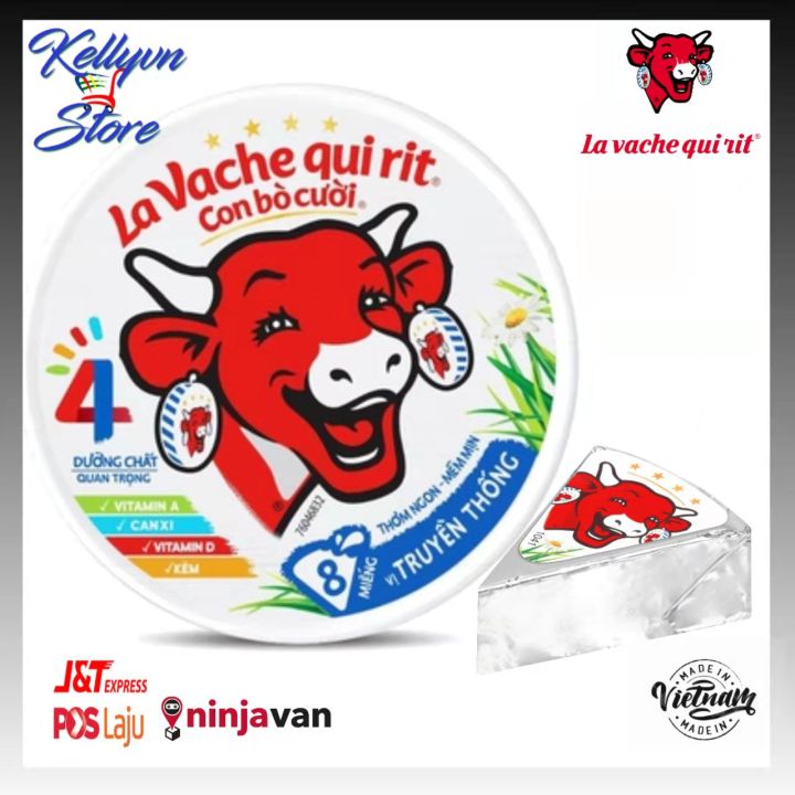 Vietnam Laughing Cow Cheese/La Vache Qui Rit (Con bo cuoi)/笑牛奶酪 [8 pcs ...