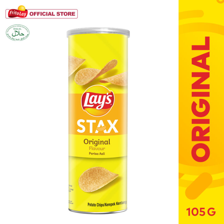 Lay's Stax Original Potato Chip 105g | Lazada PH