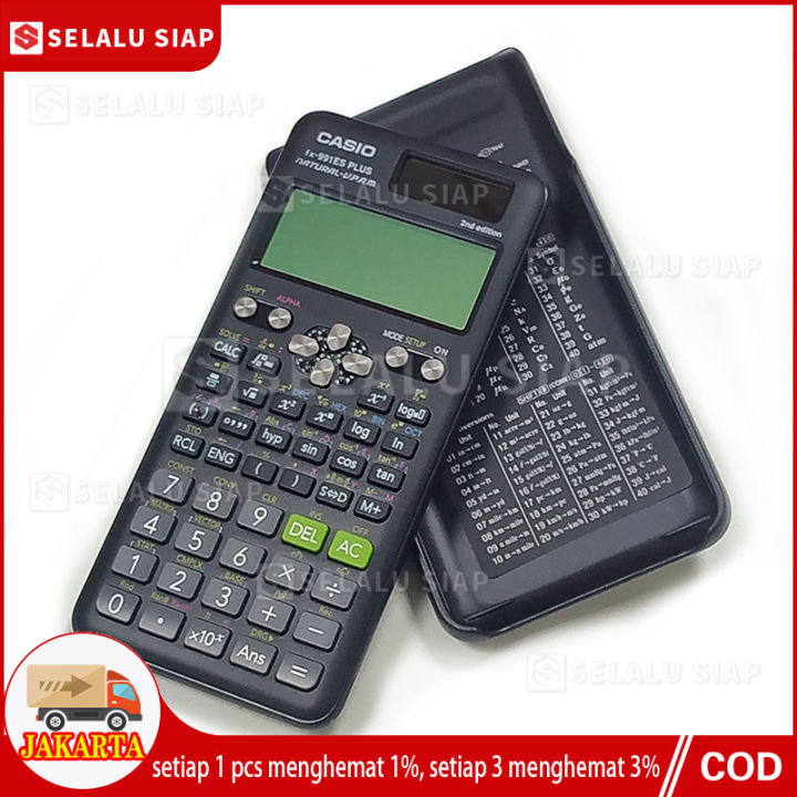 Kalkulator Scientific Casio ilmiah FX-991EX/991ES-Plus Calculator ...