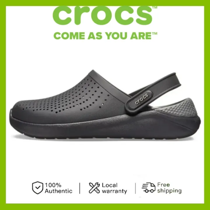 Crocs for man male and female couples LiteRide Crocs beach shoes ...