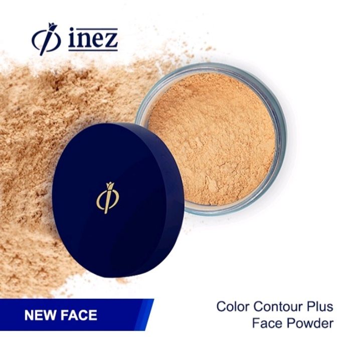 Inez Color Contour Plus Face Powder - 01 Natural Glow / Face Powder ...