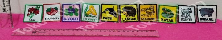 Bet Badge Regu Logo Regu Pramuka Serigala Srigala READY STOCK | Lazada ...