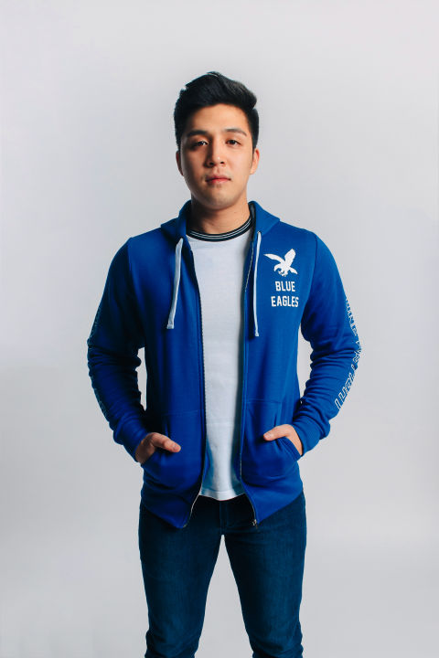Ateneo Blue Eagles Zip Hoodie | Lazada PH
