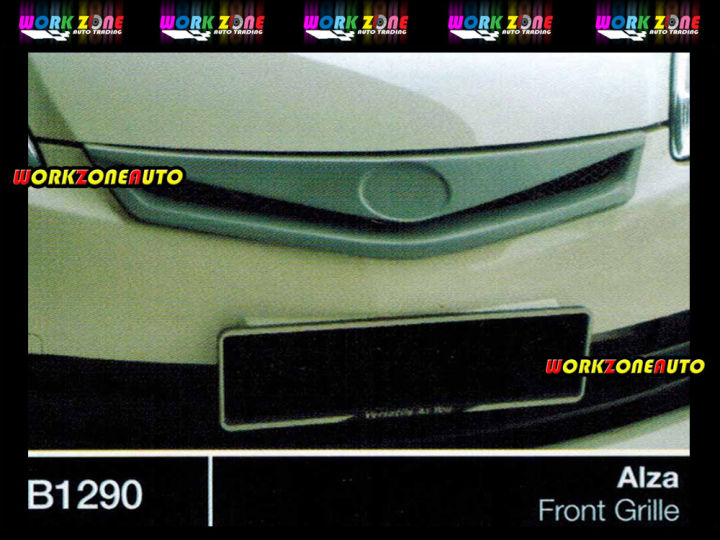 B1290 Perodua Alza Fiber Front Grille Body kit Bodykit | Lazada