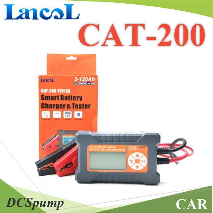 เครื่องชาร์จแบตเตอรี่ 3A และ เครื่องทดสอบแบตเตอรี่ CAT-200 2 in 1 หน้า ...