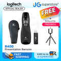 Logitech R400 Wireless Presentation Remote Clicker with Red Laser ...