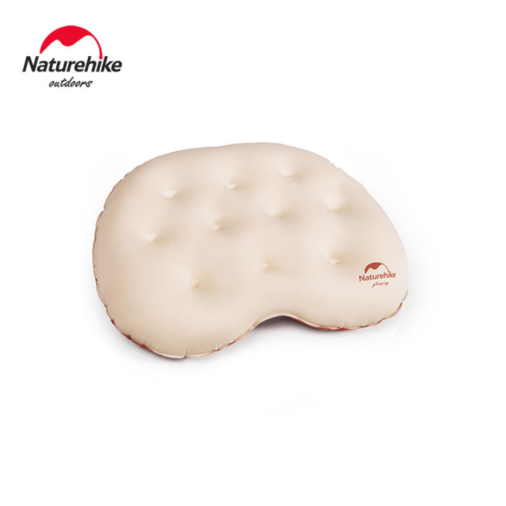 Naturehike sponge mute inflatable pillow portable outdoor camping ...