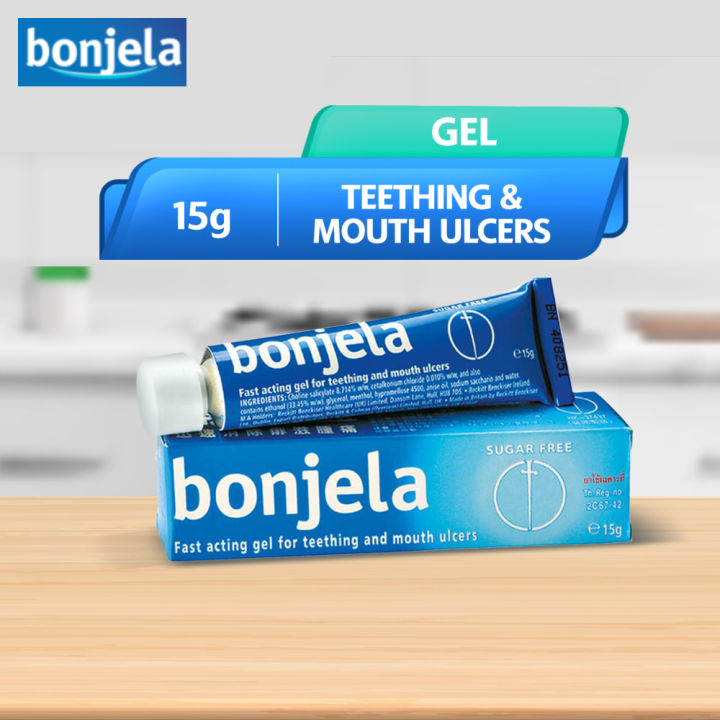 BONJELA Fast Acting Gel for Teething and Mouth Ulcers 15g | Lazada