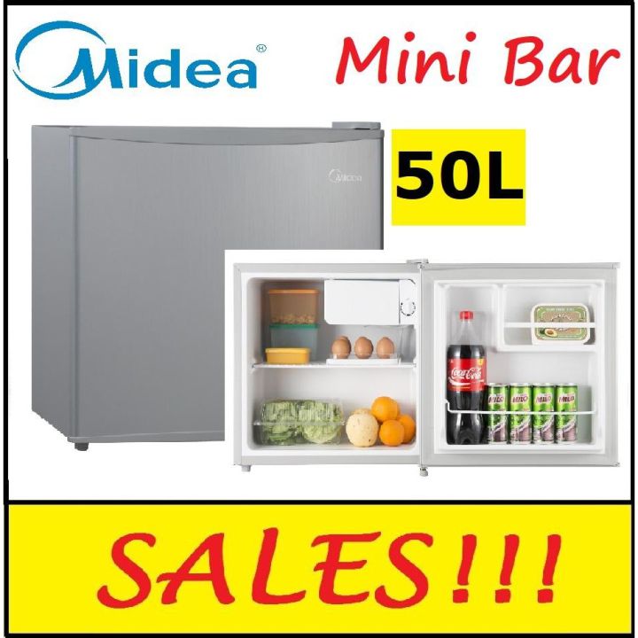 Midea 50L Electric Mini Bar Fridge MS-50 | Lazada