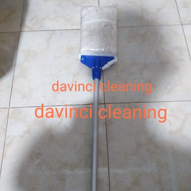 mop set putih alat pel lantai kain pel | Lazada Indonesia