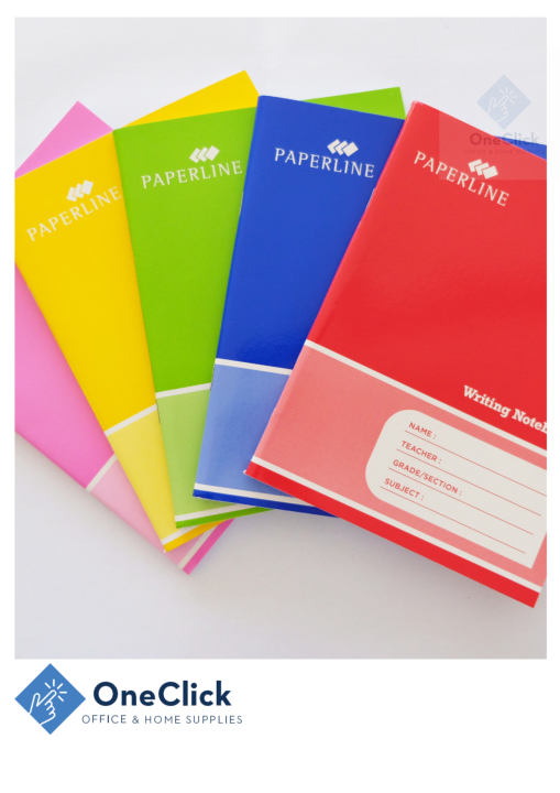 Paperline Writing Notebook 55 gsm 80 leaves | Lazada PH