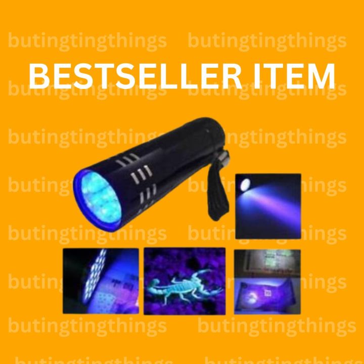 UV Flashlight Money Detector & Black Light BTTT-003 | Lazada PH