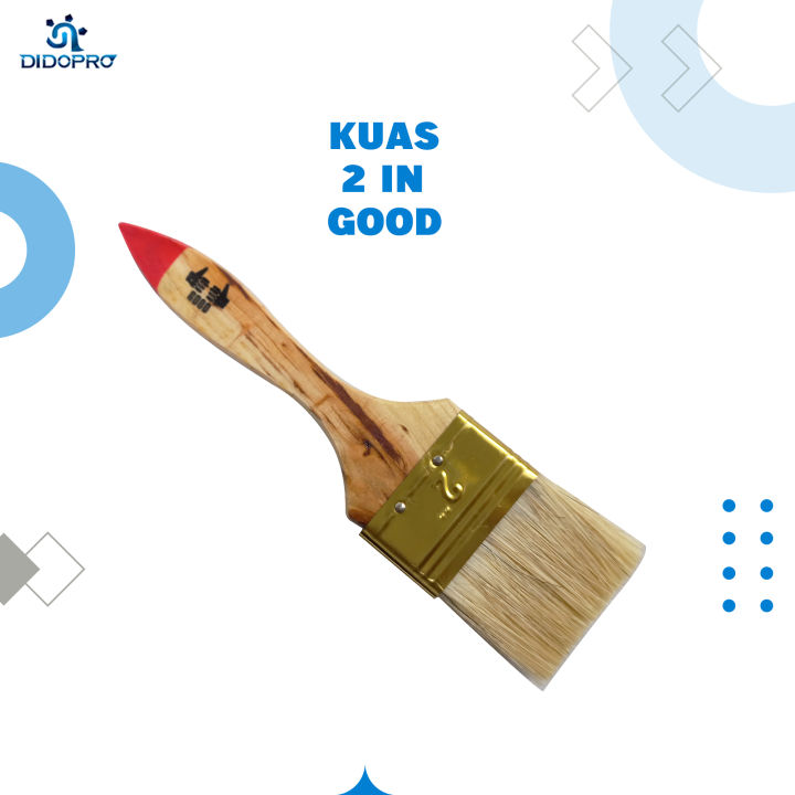 Kuas / Koas Cat Tembok Ukuran 2" 2inch | kuas cat tembok bulu halus ...