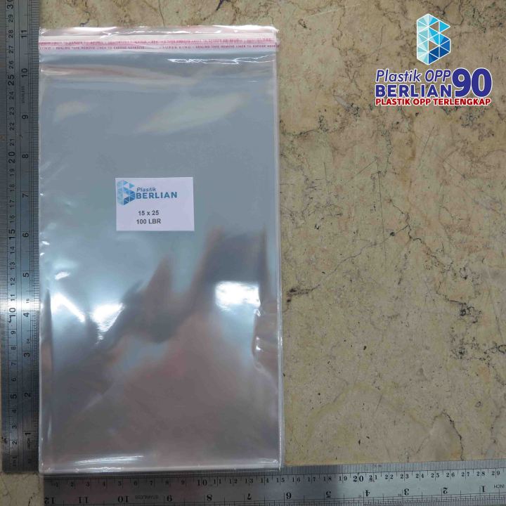 Plastik Opp 15x25 cm 18 Micron ( Tipis ) | Lazada Indonesia