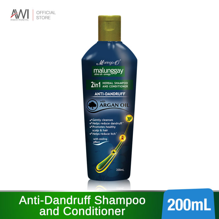 Moringa-O2 Dandruff & Oil Control Shampoo & Conditioner 200mL | Lazada PH