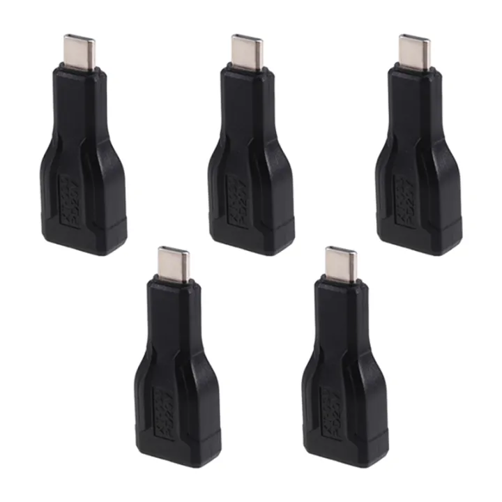 Male USB C Male Adapter Fast Charging Connector 100W 20V/5A for Remote ...