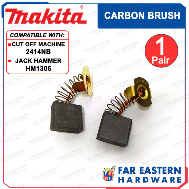 MAKITA Carbon Brush CB-203A | CB204A For Cut Off Machine 2414NB | Jack Hammer HM1306 MKSP ...