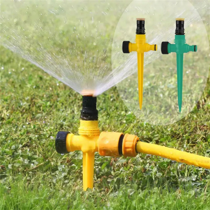 Sprinkler Large Area Adjustable Rotating Water Sprinkler Irrigation ...