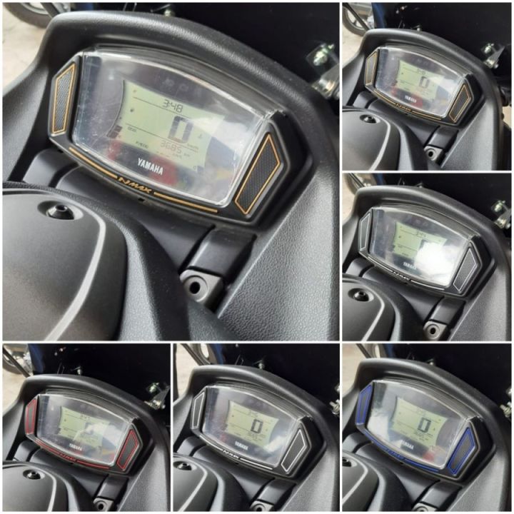Sticker List rubber plus anti scratch speedometer all new Nmax ...