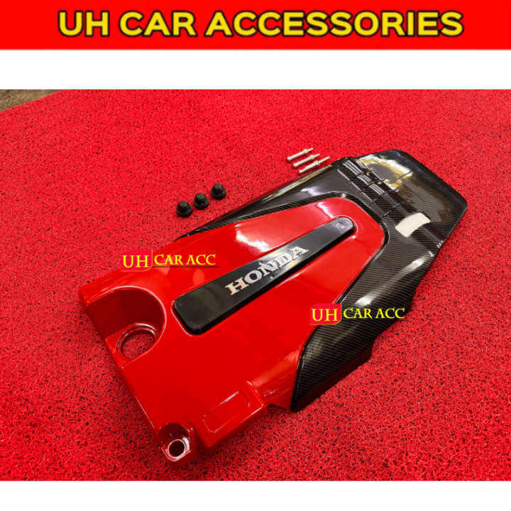 HONDA CIVIC FC 2016-2021 ENGINE COVER CARBON | Lazada