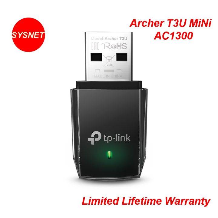 TP-Link Archer T3U AC1300 Mini Wireless MU-MIMO USB Adapter | Lazada.co.th