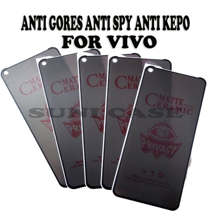 Anti Gores Ceramic Spy Vivo Y02 Y22 Y22S Y35 Y16 Y21 Y21A Y21S Y21T Y33S Y33T Y20 Y20I Y20S Y11 ...