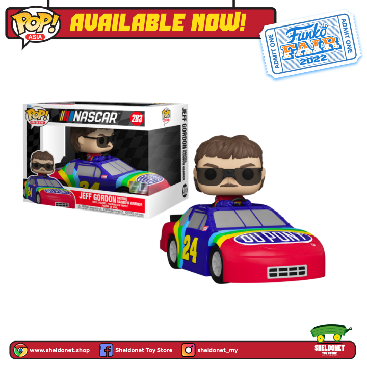 Funko Pop! Rides: NASCAR - Jeff Gordon (Rainbow Warriors) | Lazada