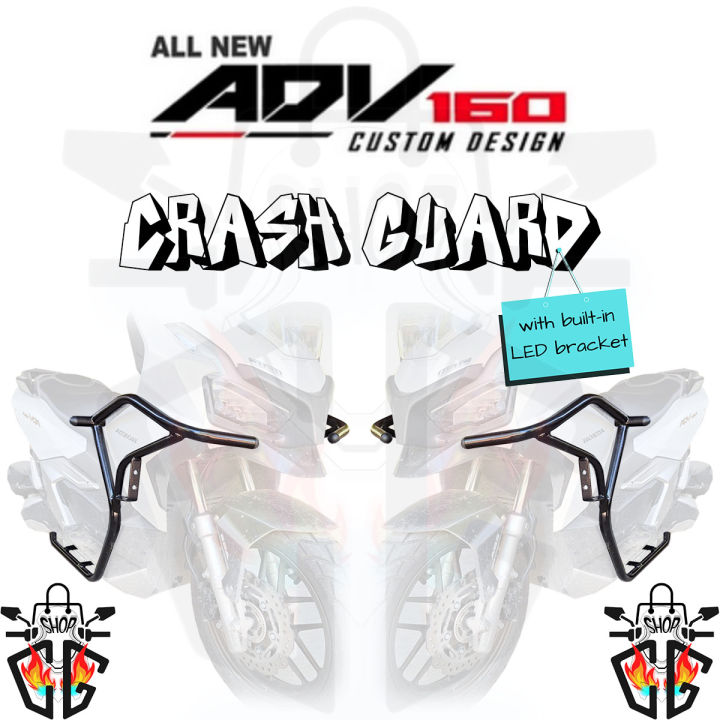 ADV 160 - Semi Full Crash Guard Heavy Duty COD | Lazada PH