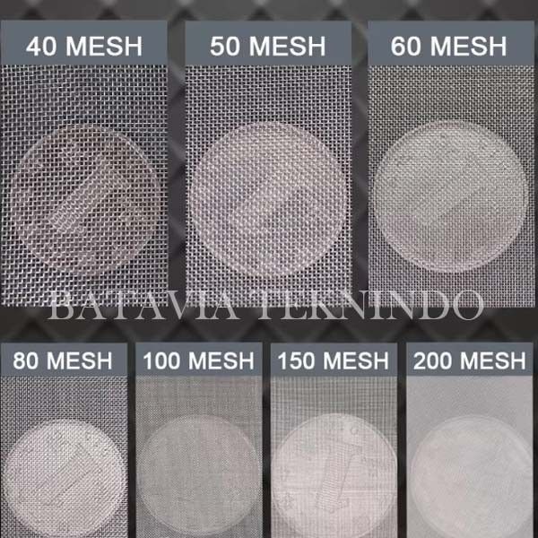 Kawat Wiremesh Mesh 30 , 40 , 50 , 60 , 80 Stainless 304 / Kawat Nyamuk ...