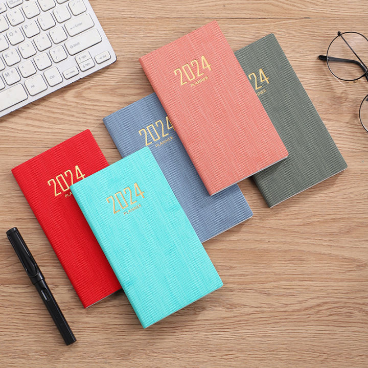 2024 Agenda Organizer daily Week plan A6 Mini Pocket Notebook 365 Days ...