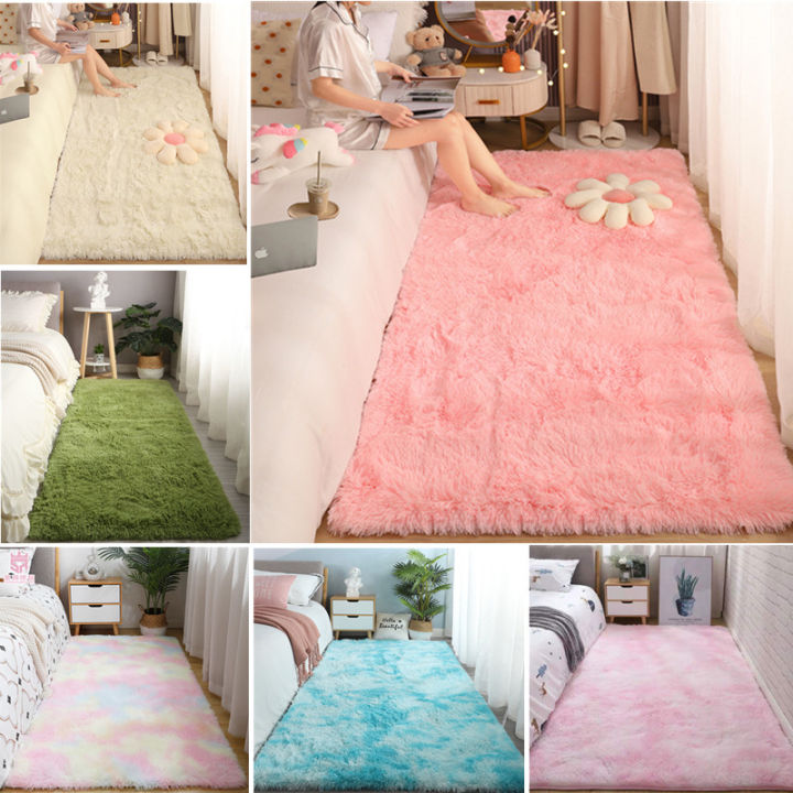 160*80cm Fur furry Carpets floor mat Room mat Soft carpet Fluffy Carpet ...