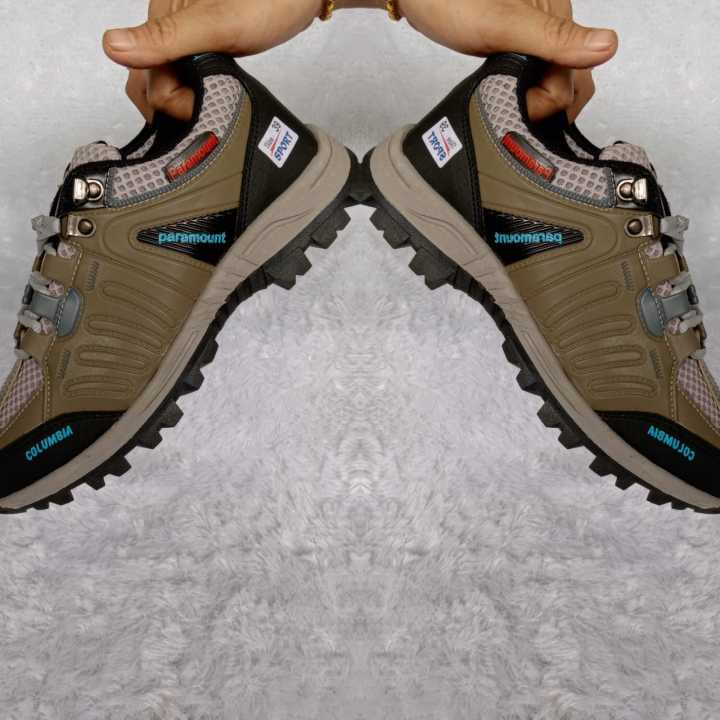 Sepatu Hiking Pria Paramount OLIVE GREY / Sepatu Gunung / Sepatu ...