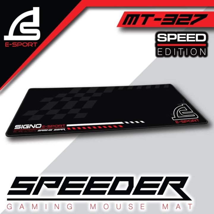 แผ่นรองเมาส์ Signo E-Sport MT-327 Speeder Gaming Mouse | Lazada.co.th